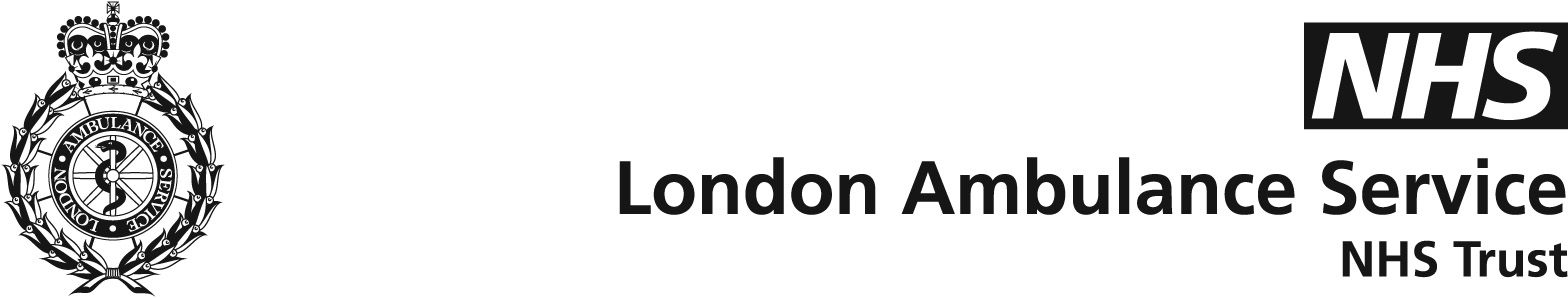 8th November 2019 - London Ambulance Service NHS Trust
