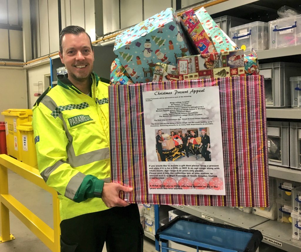 National Elf Service – ambulance medics deliver presents to sick ...