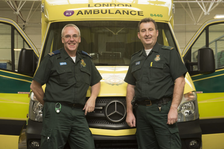 Crewmates reach 28 year milestone - London Ambulance Service NHS Trust
