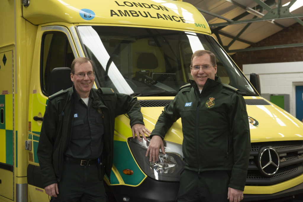 Twin paramedics retire after almost three decades caring for Londoners ... Twin paramedics retire after almost three decades caring for Londoners ...