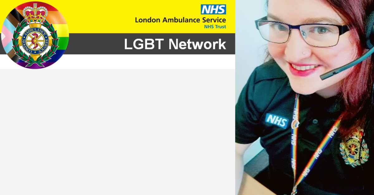 LGBT History Month - Brooke's story - London Ambulance Service NHS Trust
