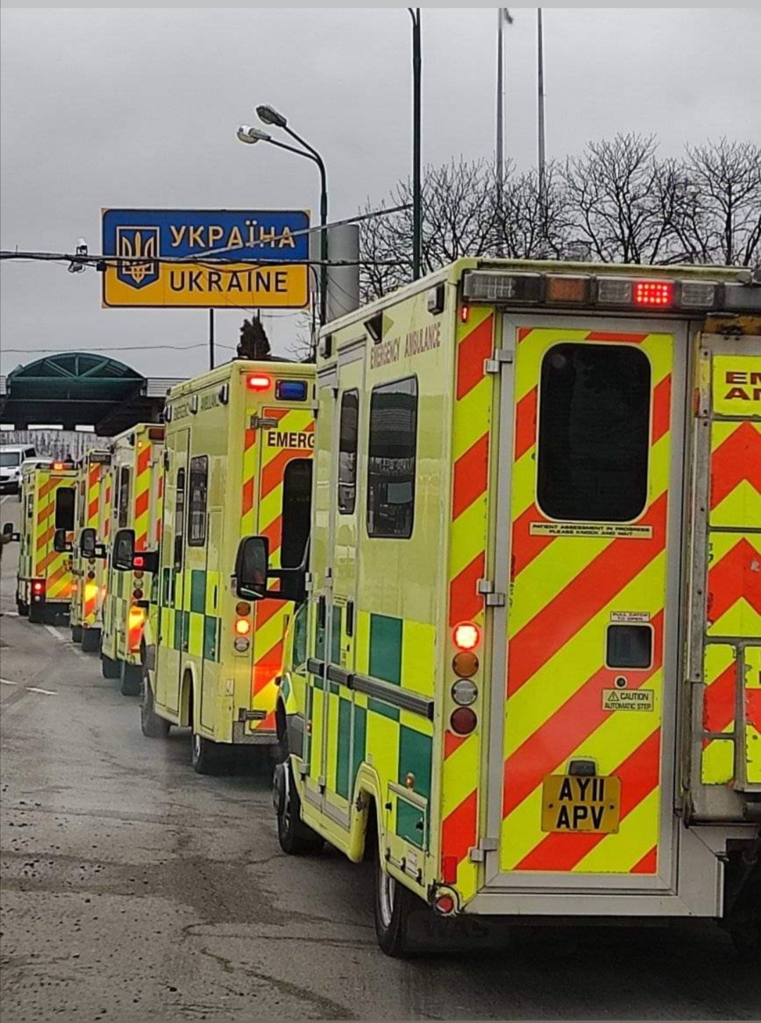 Refurbished London Ambulances reach destination in Ukraine - London ...