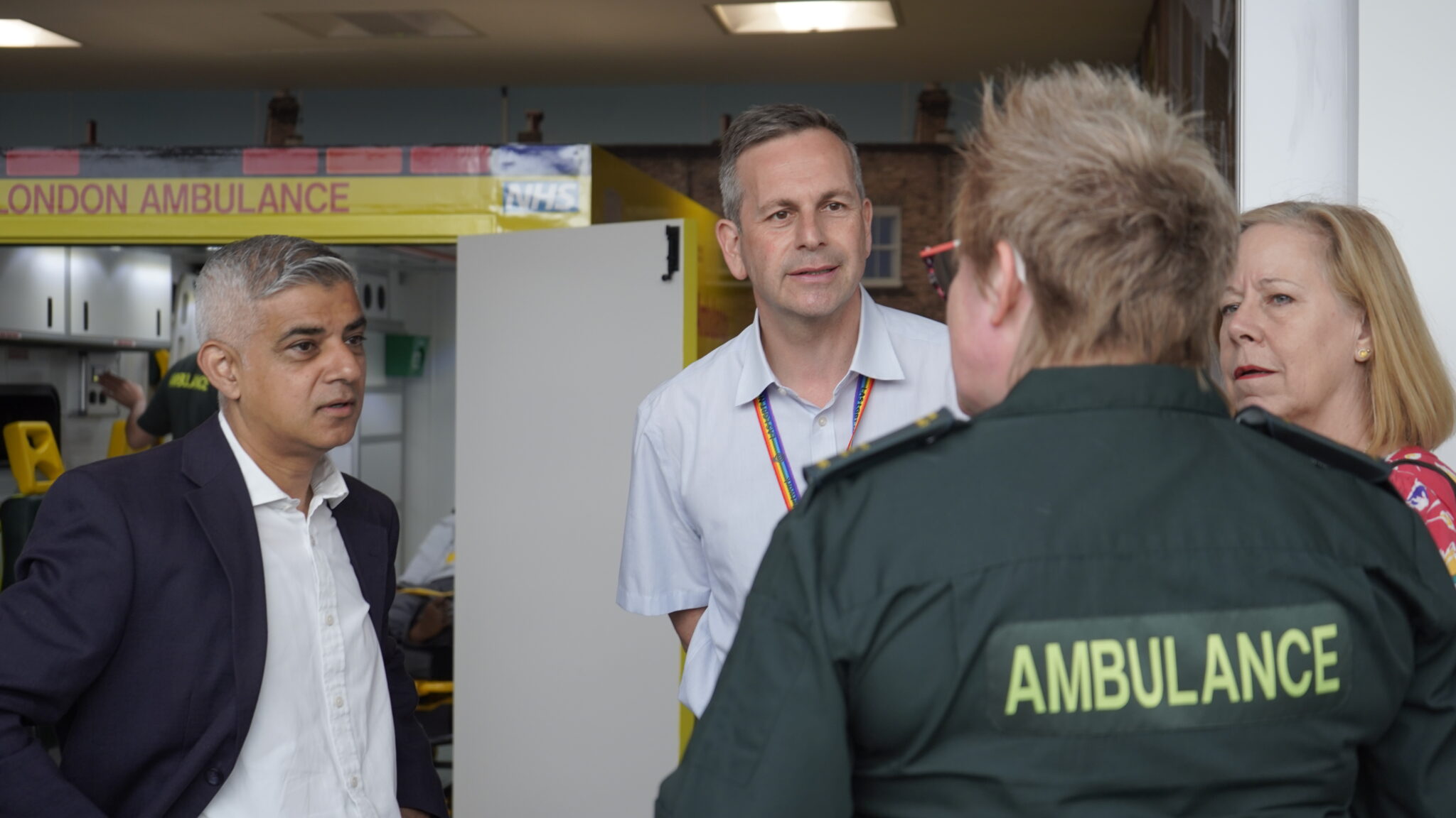 Mayor opens new London Ambulance Service education facility set to ...