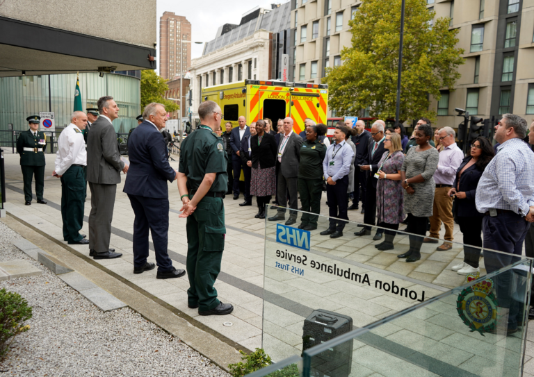 London Ambulance Service honours staff and ‘blue light’ colleagues for ...