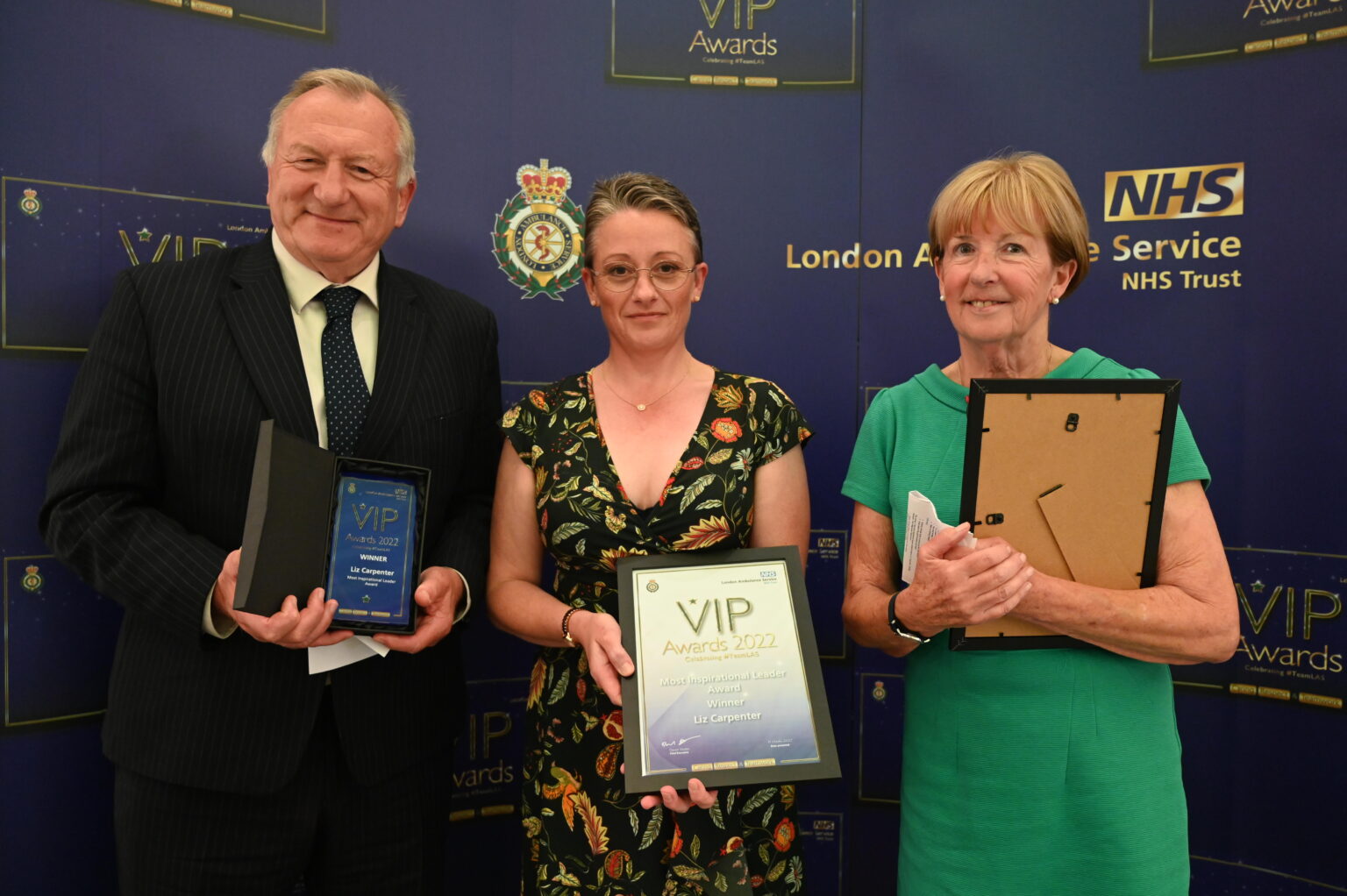 Drumroll please… London Ambulance Service crown VIPs at special ...