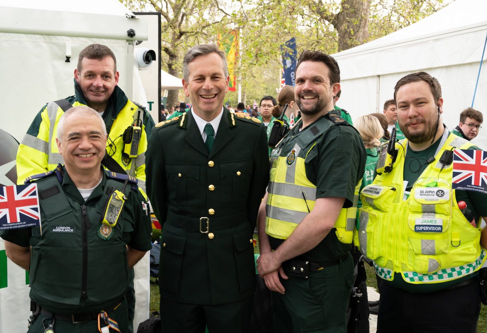 Coronation Day at London Ambulance Service - in pictures - London ...
