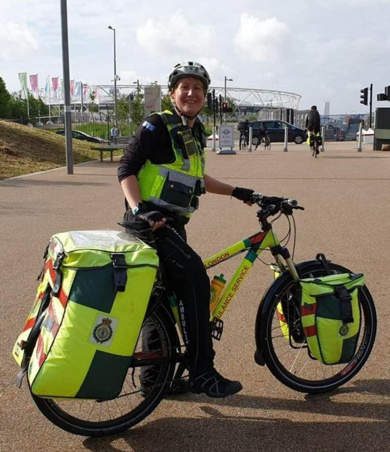 Cycle paramedic breaks into top 20 at global championship - London Ambulance Service NHS Trust
