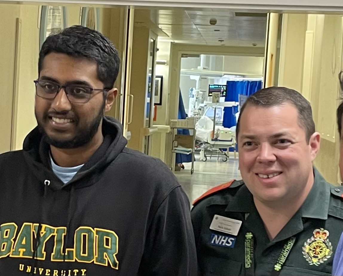 Student sets heart on medical career after his stopped six times in one ...