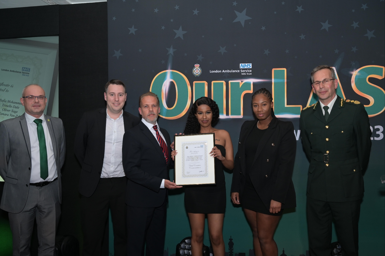 London Ambulance Service staff and volunteers honoured in awards ...