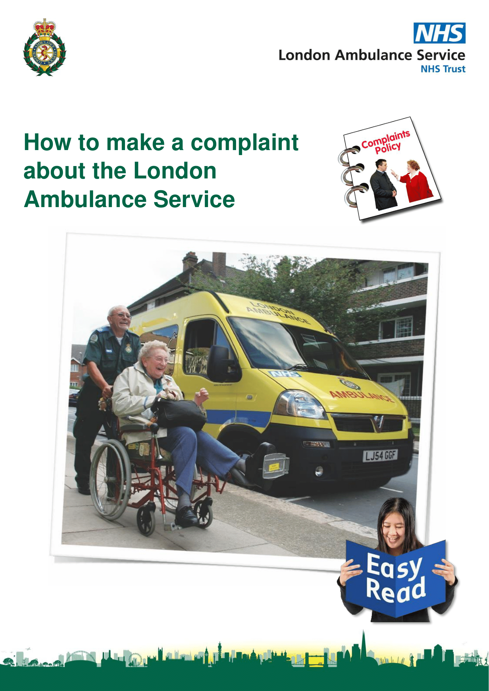 Learning disabilities and Autism zone - London Ambulance Service NHS Trust
