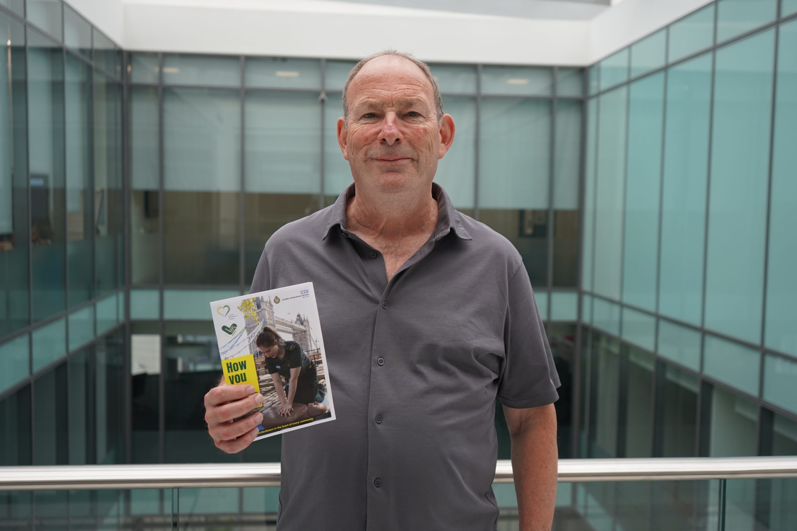 A man who survived a cardiac arrest and went on to save THREE more ...