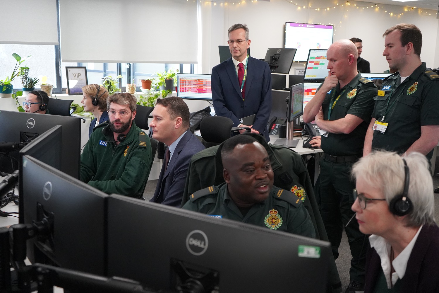 London Ambulance Service welcomes health secretary and NHSE chief to ...