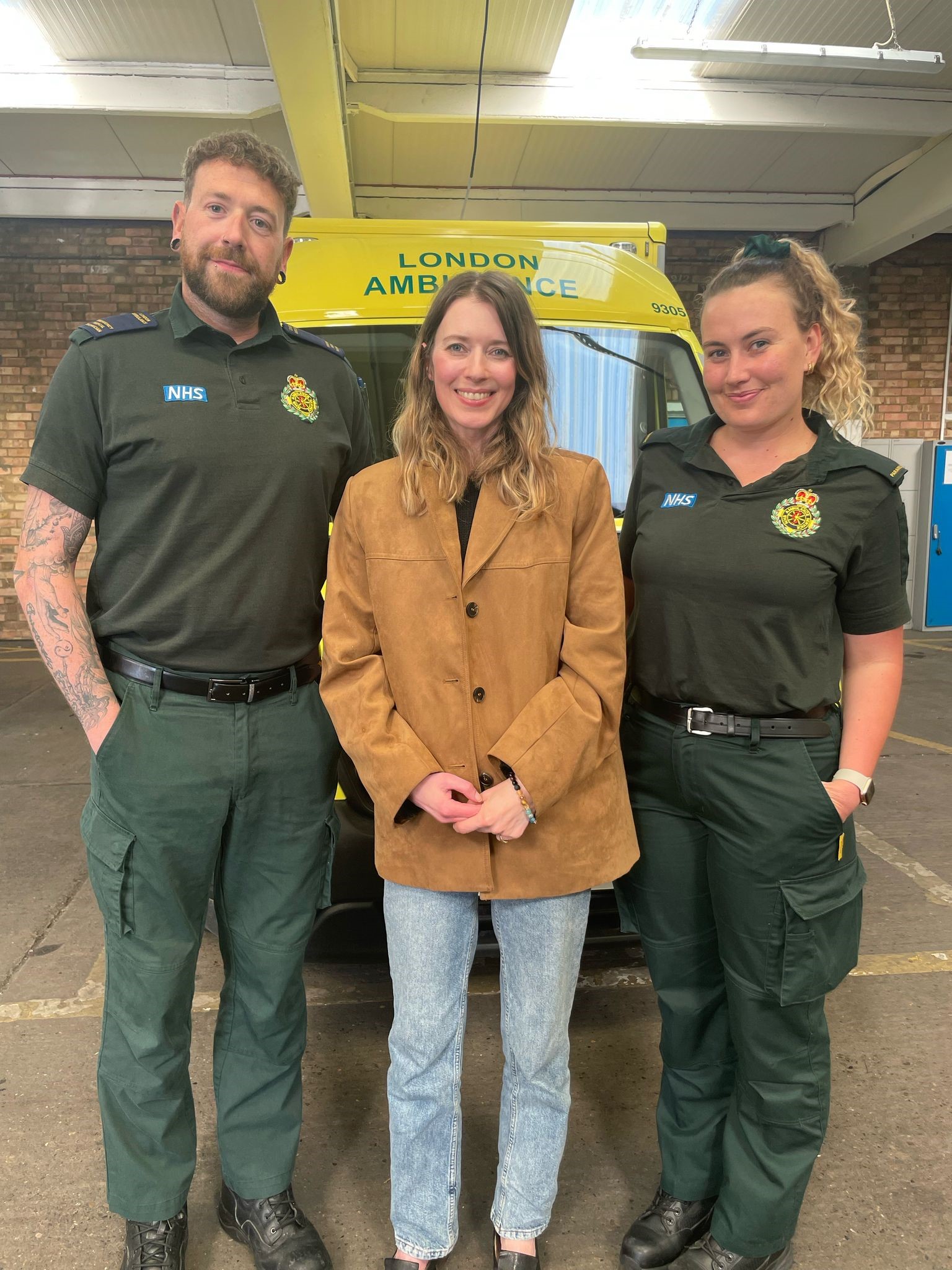 Mum reunited with ambulance crew after devastating stroke - London ...