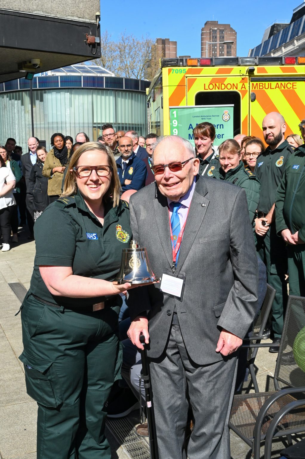 Former ambulance man is guest of honour at 60th anniversary celebration ...