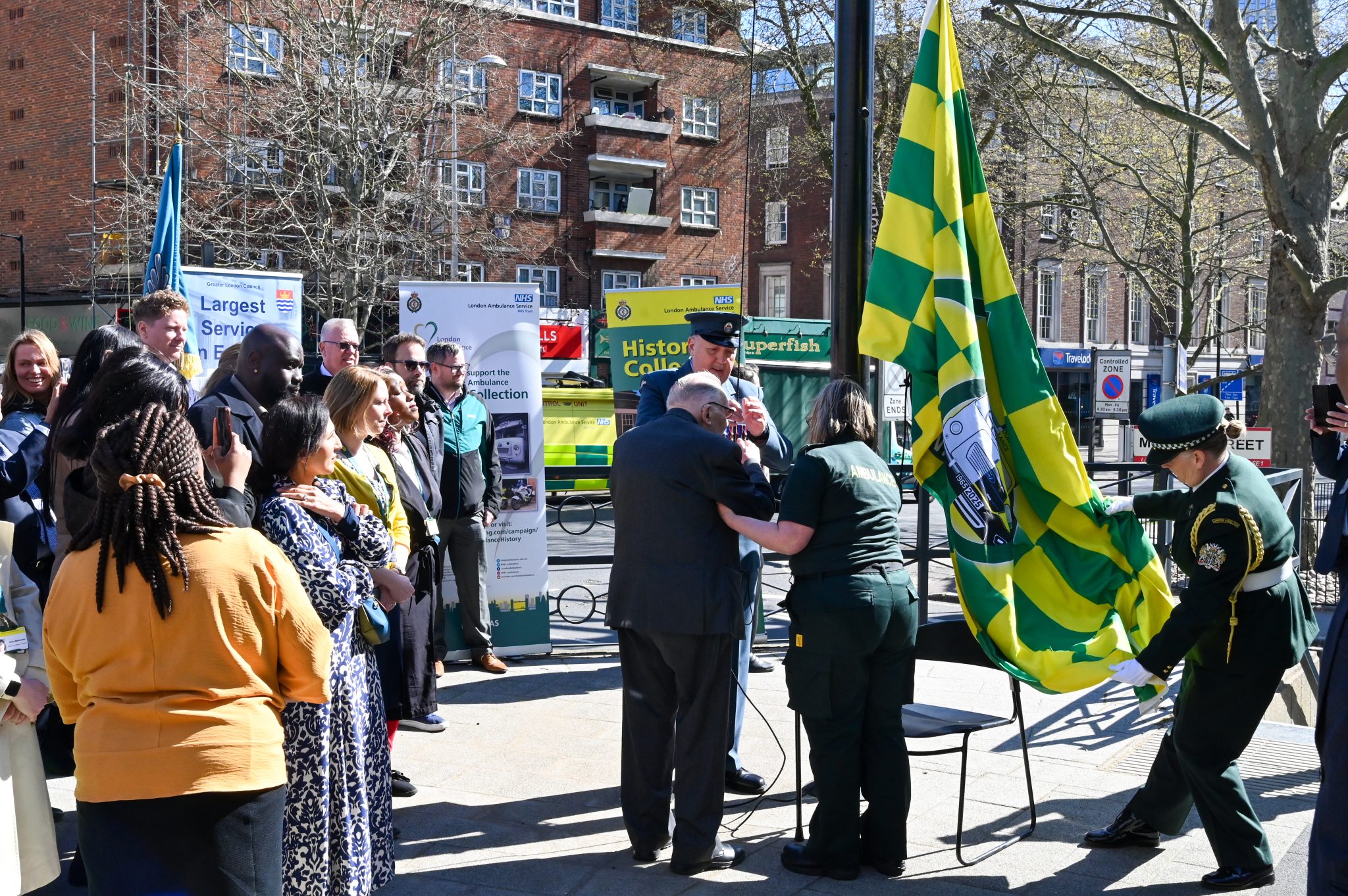 Former ambulance man is guest of honour at 60th anniversary celebration ...