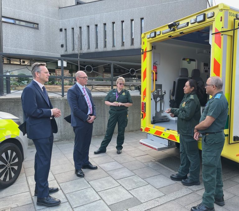 NHS England chief executive praises London Ambulance Service staff for ...