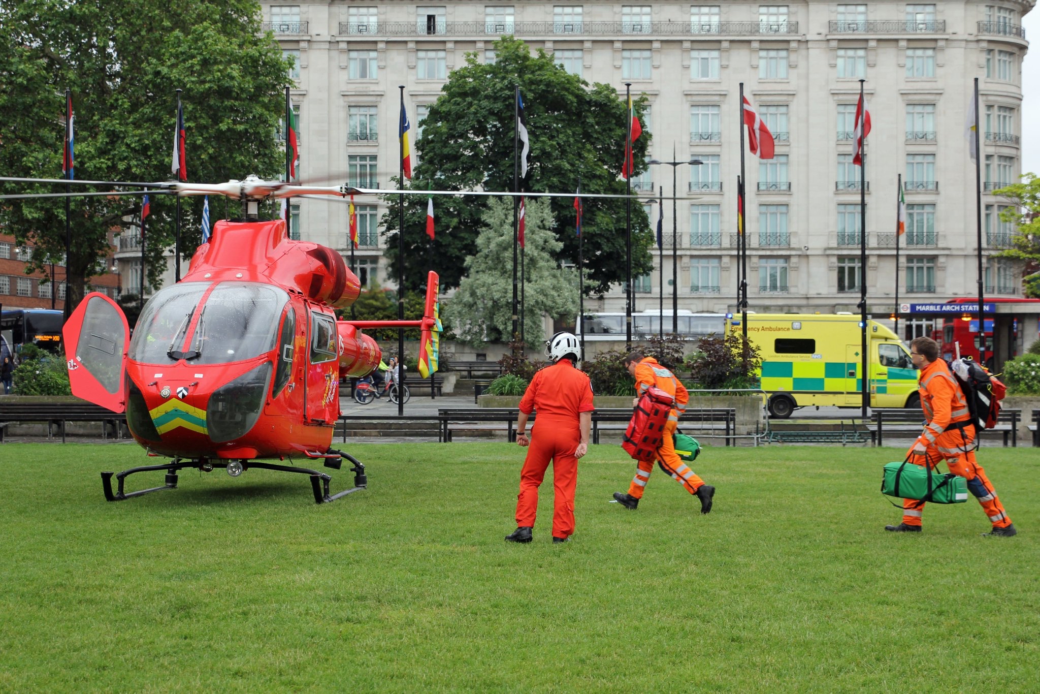 London Ambulance Service and London’s Air Ambulance pioneer treatment ...
