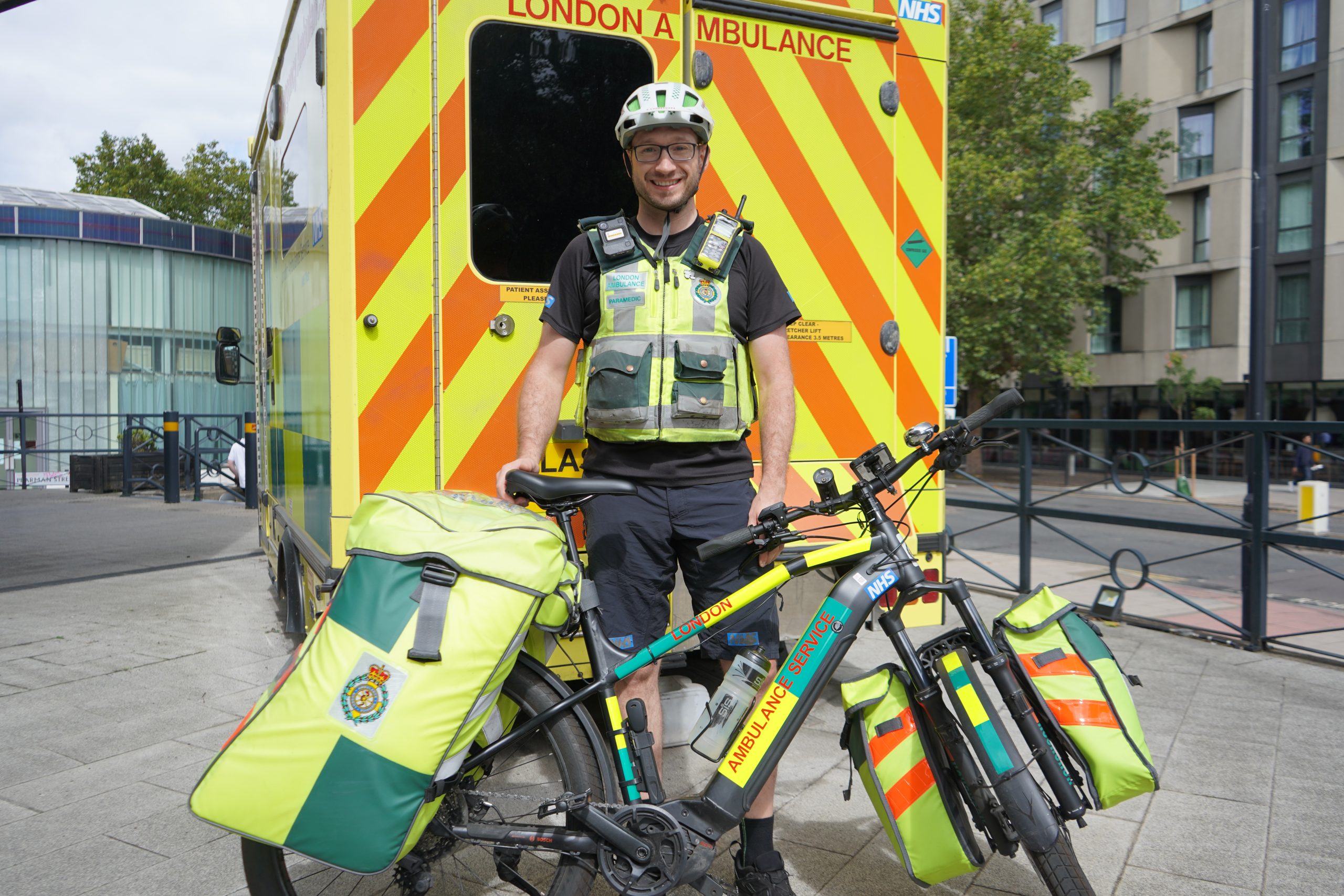 Cycle team helps London Ambulance Service race ahead in health awards ...