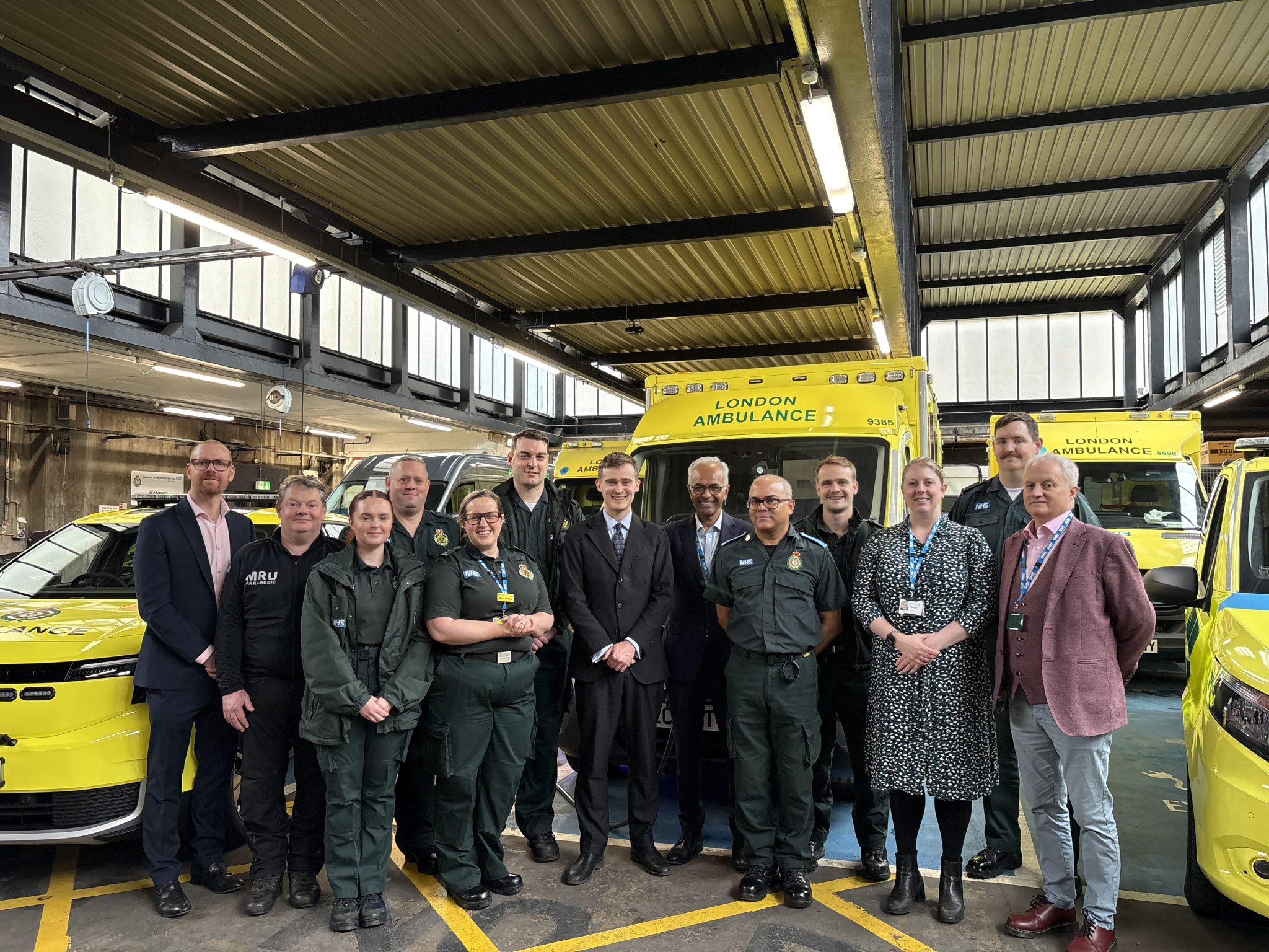 Ministerial visit showcases ‘green’ vehicle fleet powering the country ...